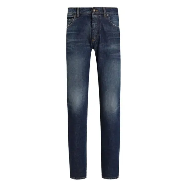 Dolce & Gabbana Denim Regular & Straight-leg Jeans - Blue