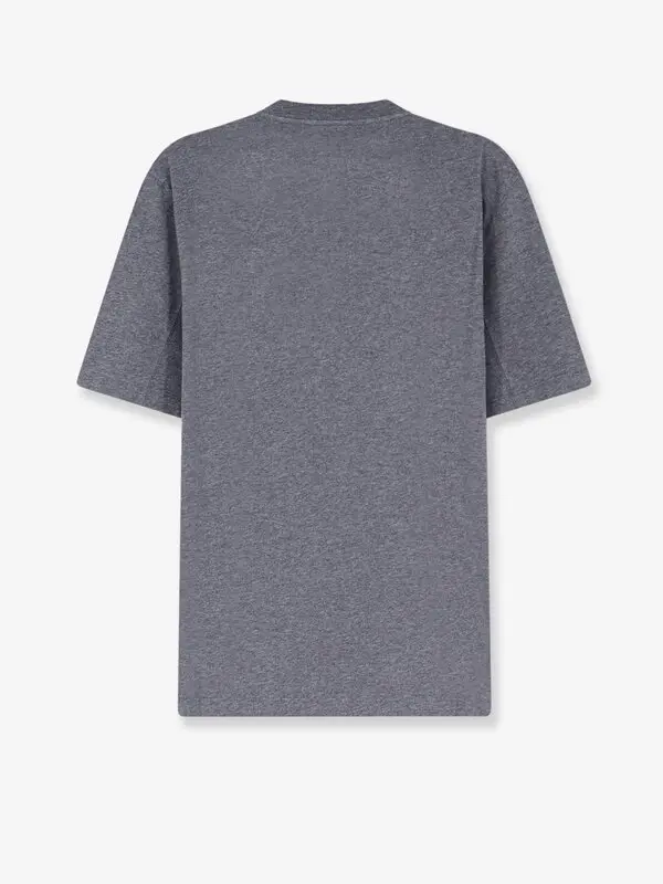Brunello Cucinelli Cotton T-shirt With Front Print - Multicolor