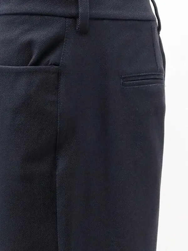 Max Mara Cotton Blend Trousers - Multicolor