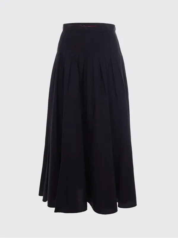 Max Mara Cotton Skirt - Black