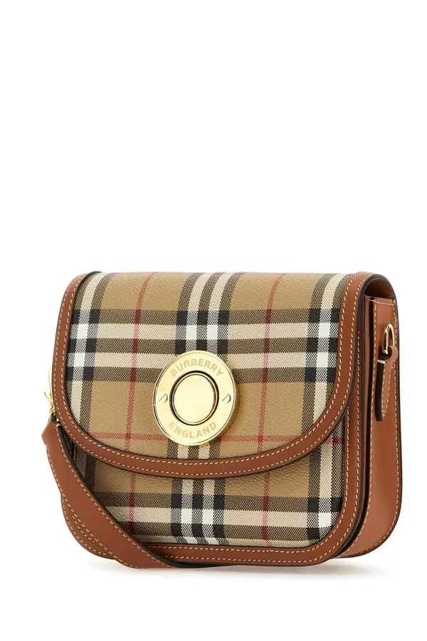 Burberry Printed Canvas Small Elizabeth Shoulder Bag - Multicolor