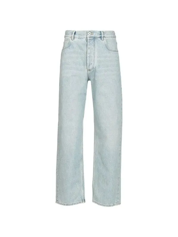 Bottega Veneta Sky Bleached Wide Leg Jeans