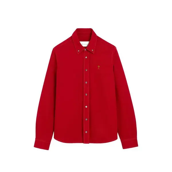 AMI Paris Shirts - Red