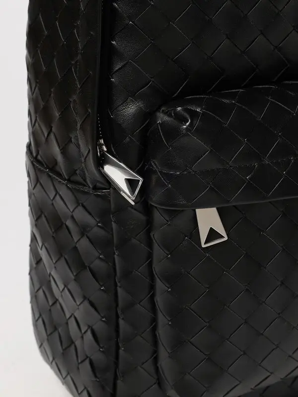 Bottega Veneta Woven Calfskin Leather Backpack