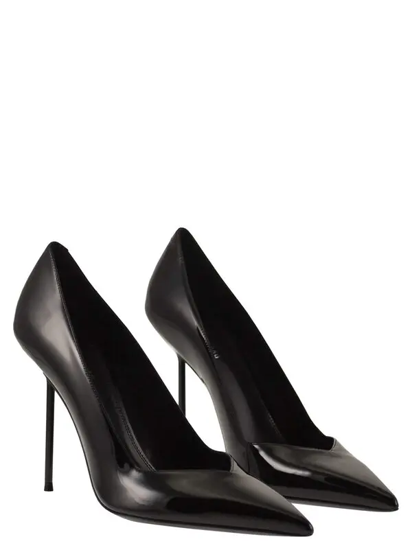 Paris Texas Lidia Pump 105 Patent Leather Pumps - Black