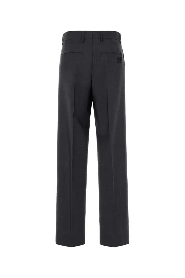 Miu Miu Mohair Blend Pant - Gray