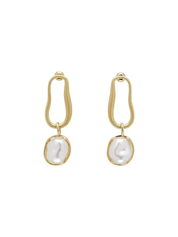 Cult Gaia True Earrings - Gold
