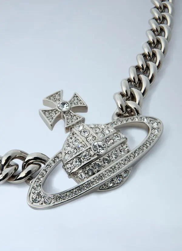 VIVIENNE WESTWOOD Neysa Chain Necklace - Silver