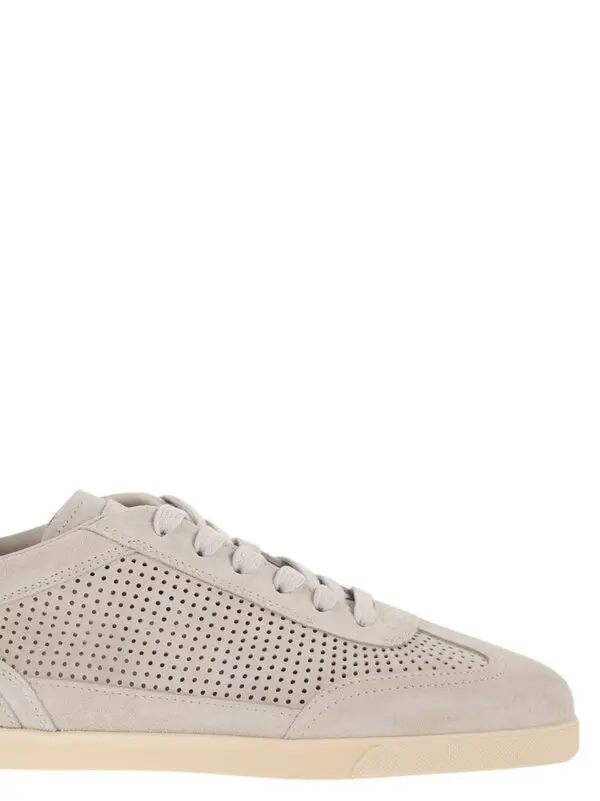 Kiton Perforated Calfskin Sneakers