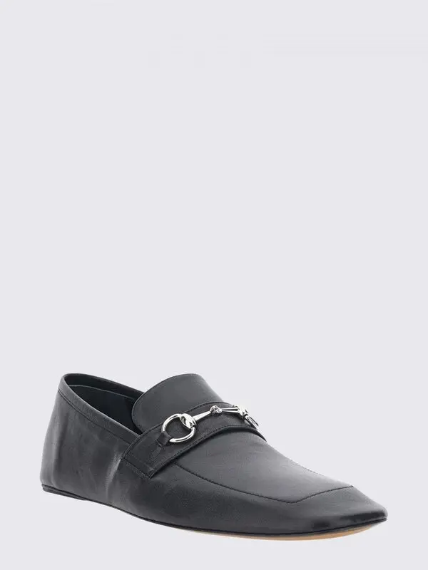 Gucci Calf Skin Loafers - Black