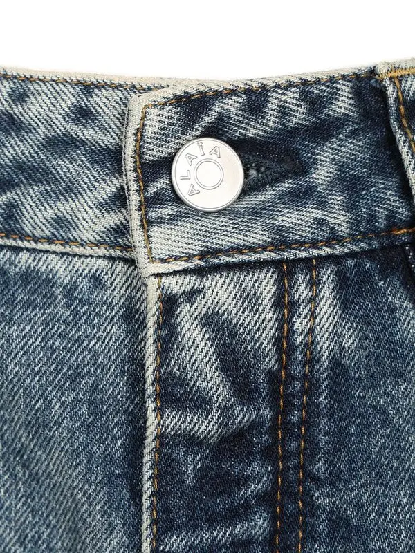 Alaïa Round Jeans