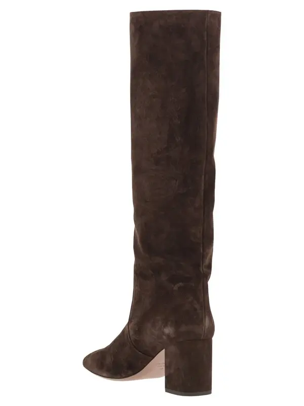 Paris Texas Anja Boot 70 Suede Knee-high Boots