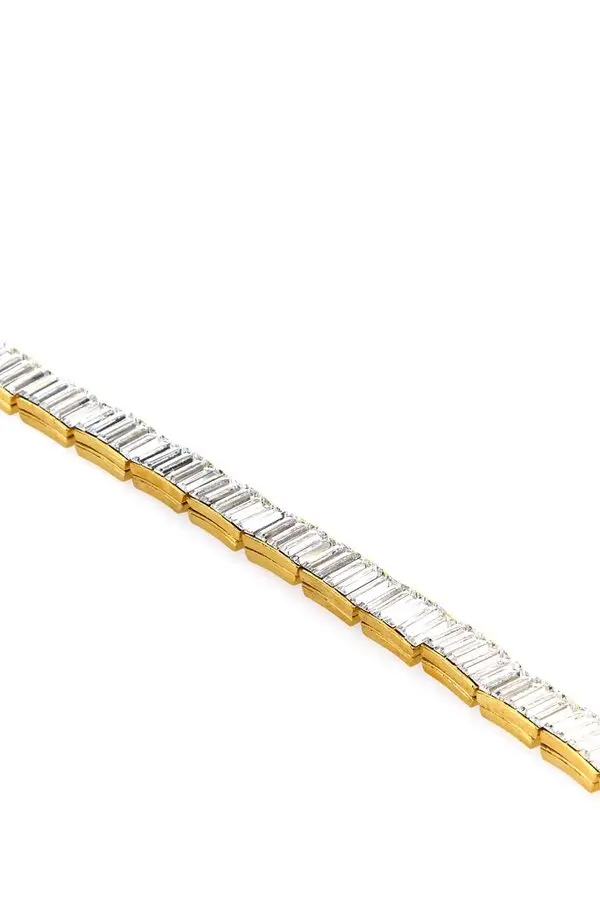 Alessandra Rich Embellished Metal Choker - Gold