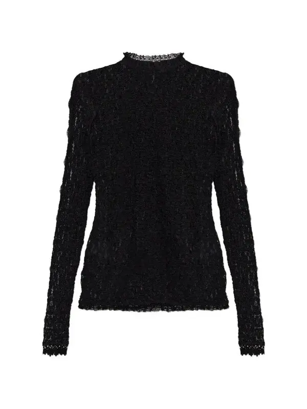 Isabel Marant Étoile Brany-gb Lace Top - Black