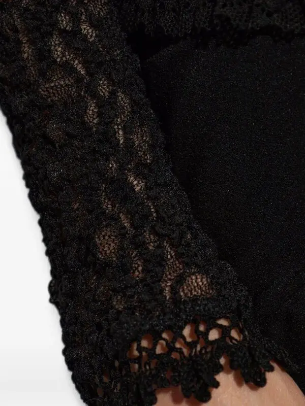 Isabel Marant Étoile Brany-gb Lace Top - Black