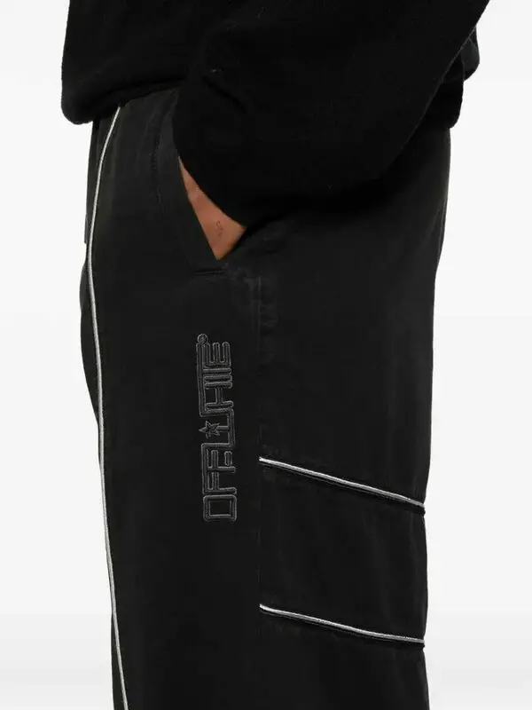 Off-White Offline Gd Gab Slouchy Trackpants