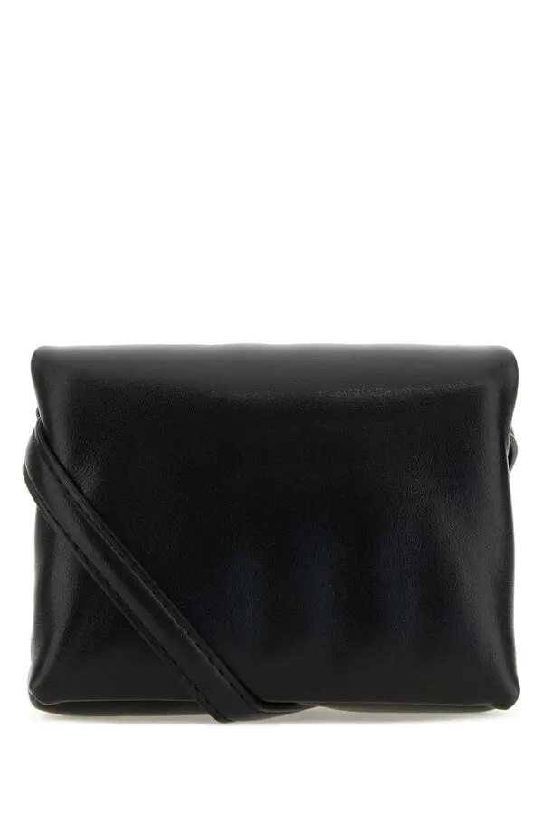 Marni Leather Mini Prisma Clutch