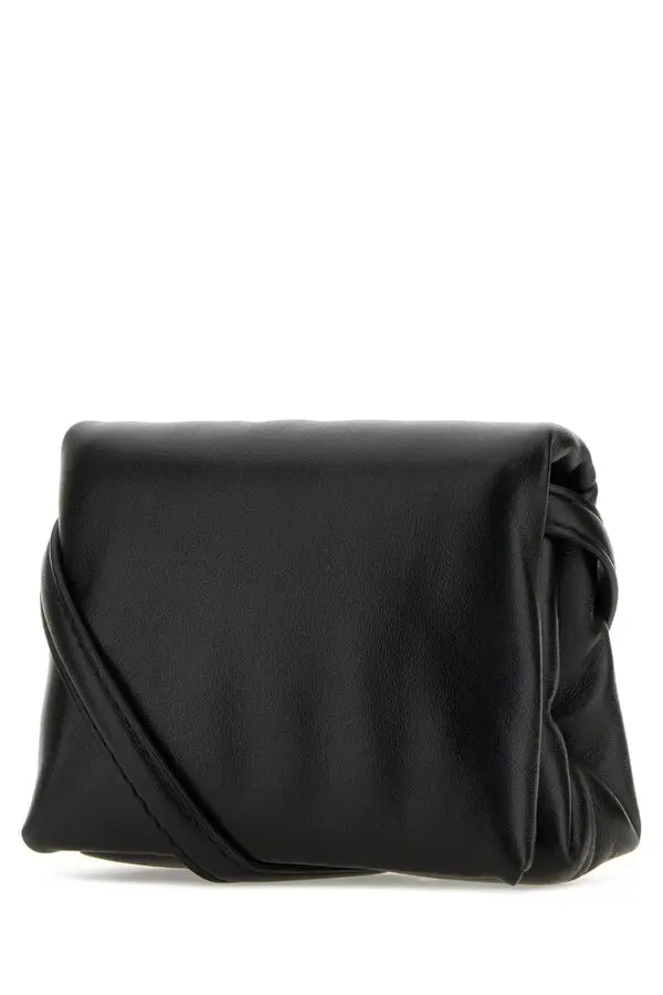 Marni Leather Mini Prisma Clutch