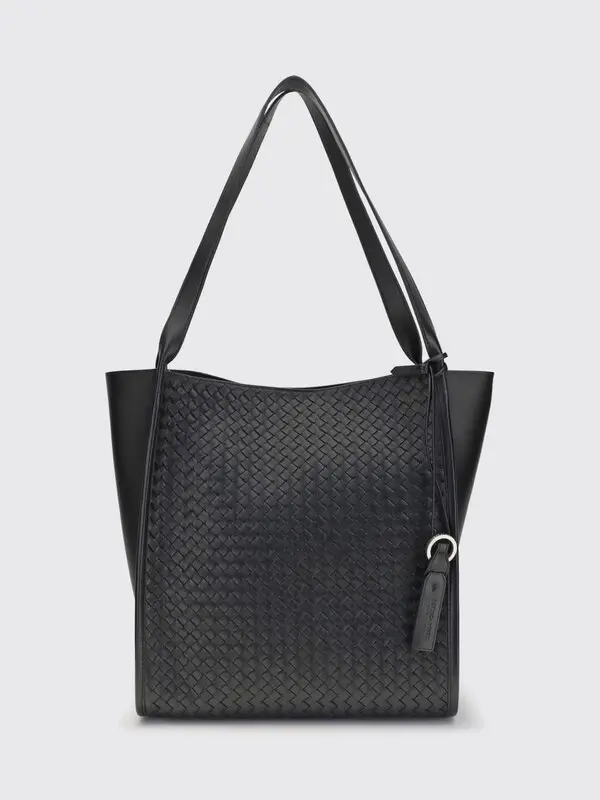 Bottega Veneta Woven Leather Corriere Bag