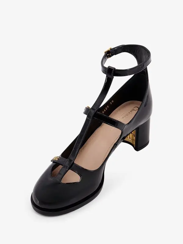 Dior Patent Leather Mary Jane Pumps - Multicolor