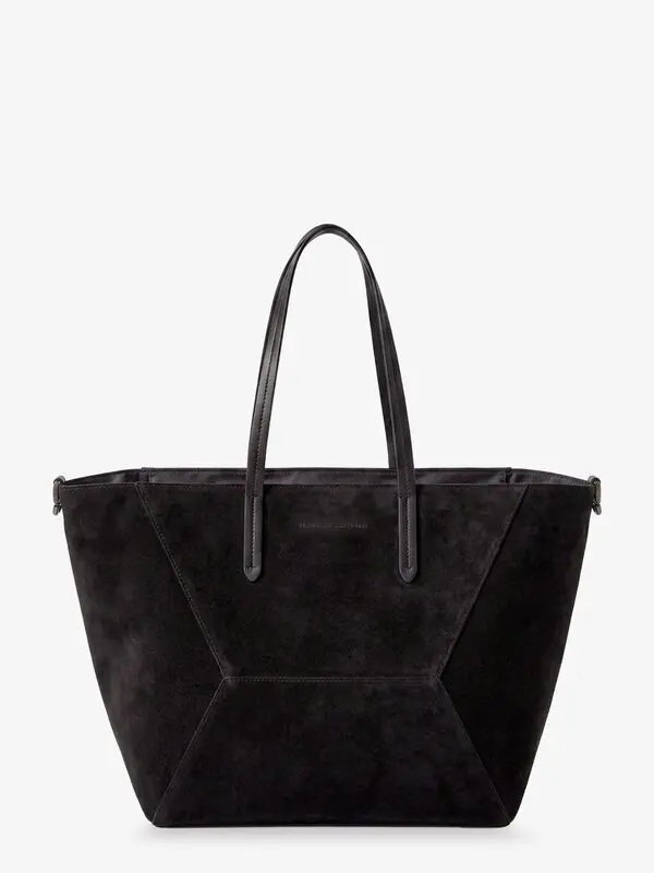 Brunello Cucinelli Suede Shoulder Bag - Multicolor