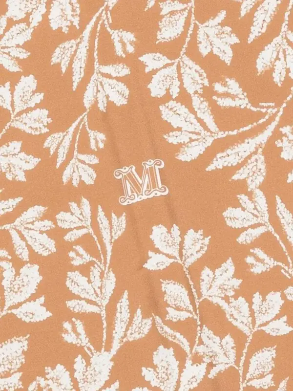 Max Mara Printed Silk Foulard