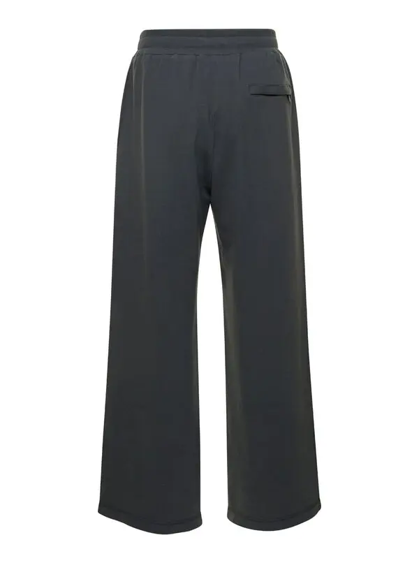 Dolce & Gabbana Grey Joggers In Cotton