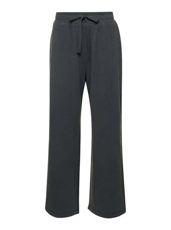 Dolce & Gabbana Grey Joggers In Cotton - Multicolor