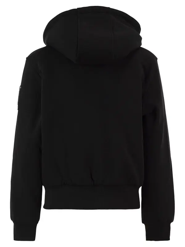 Moose Knuckles Classic Bunny Hooded Sweatshirt With Faux Fur Lining - Multicolor