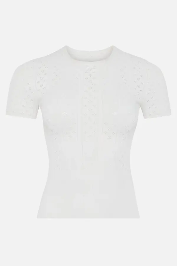 JW Anderson Pointelle Tee