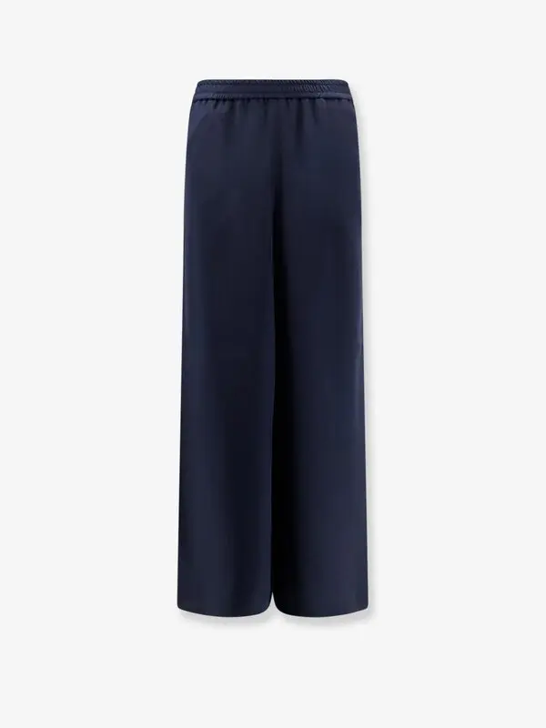 Max Mara Silk Wide Leg Trousers - Multicolor