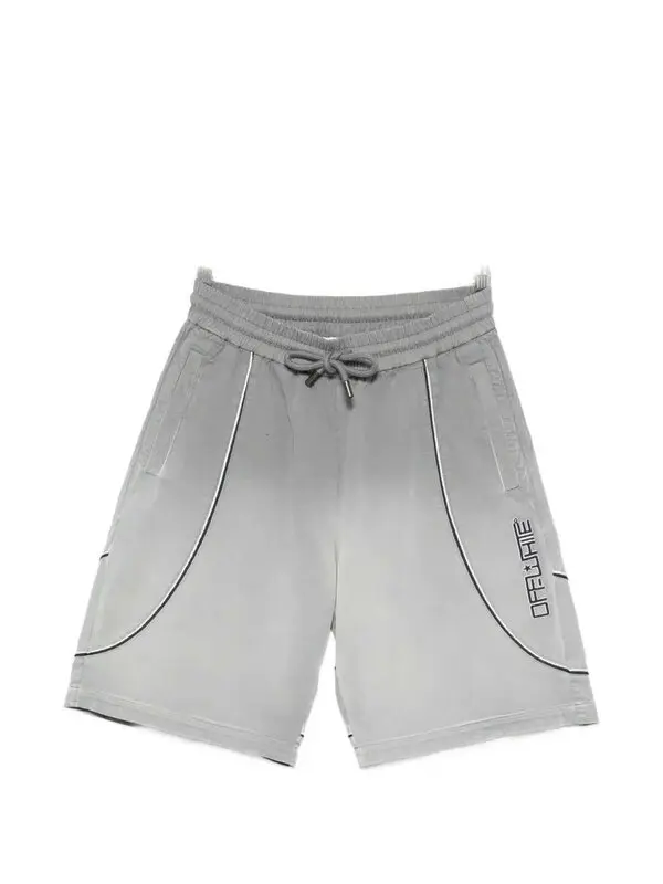 Off-White Offline Shorts Gd Gab Trackshort Castelrock - Gray