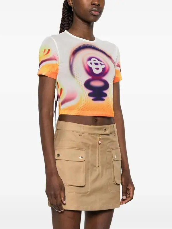 Casablanca Graphic Print T-shirt - Multicolor