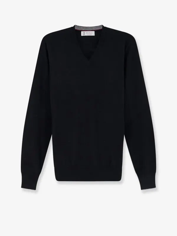 Brunello Cucinelli Cashmere Sweater - Black