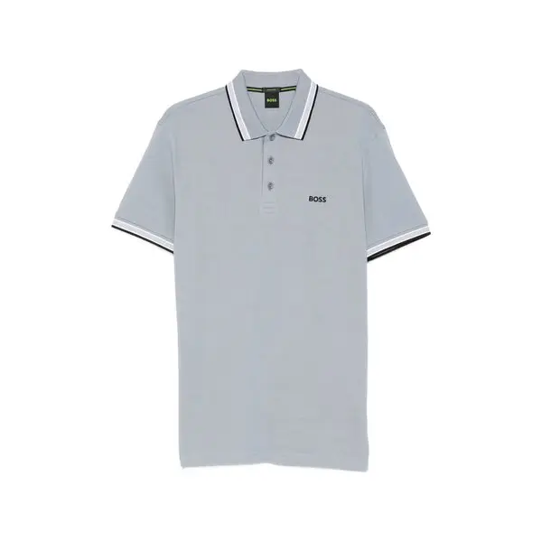 BOSS Grey Polo Shirts