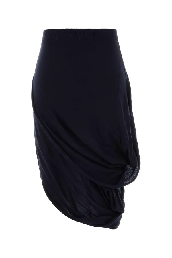 Loewe Dark Wool Blend Skirt