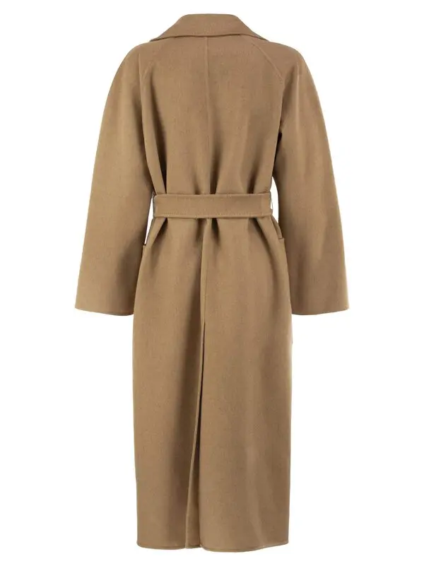 Max Mara Iconic Pure Camel Coat - Brown