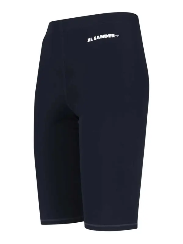 JIL SANDER Printed Logo Cycling Shorts