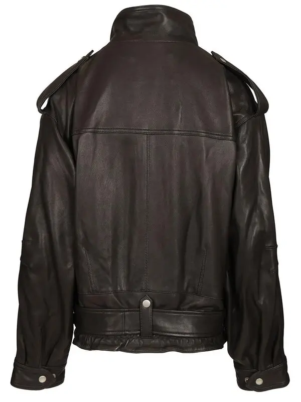 Isabel Marant Étoile Farza-gb Leather Jacket - Black