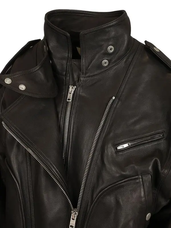 Isabel Marant Étoile Farza-gb Leather Jacket - Black