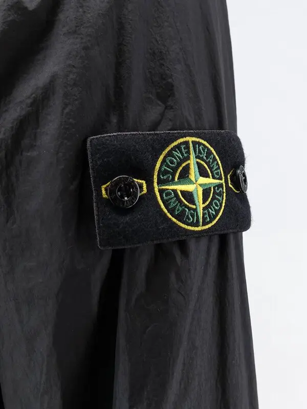 Stone Island Crinkle Reps Recycled Nylon Jacket - Black