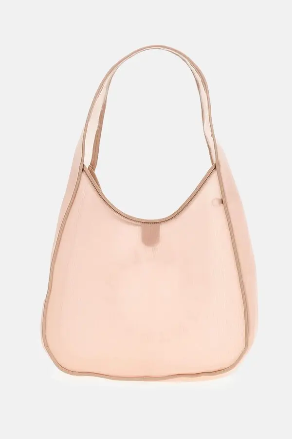 Stella McCartney Logo Large Hobo Bag Mesh - Multicolor