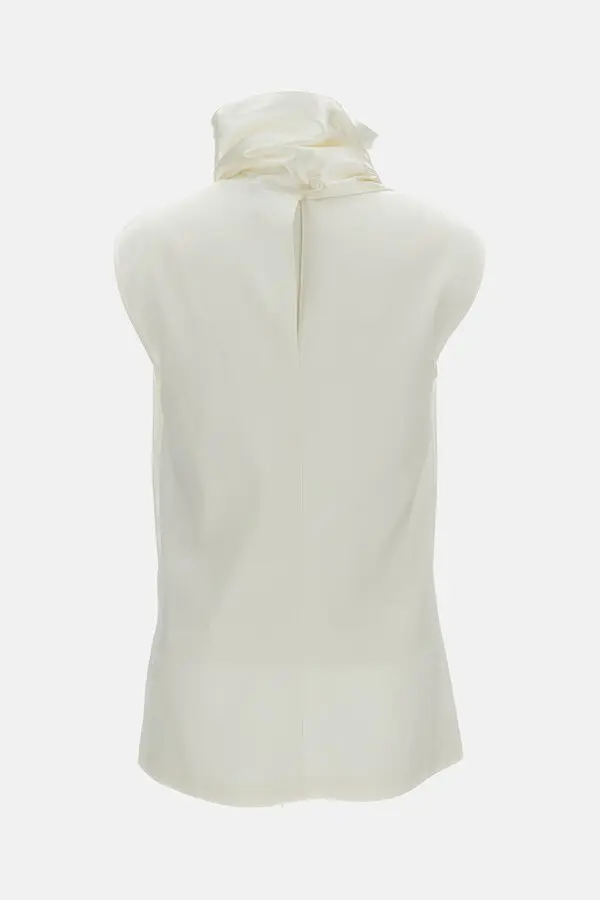 Bottega Veneta Top Silk Stretch Satin