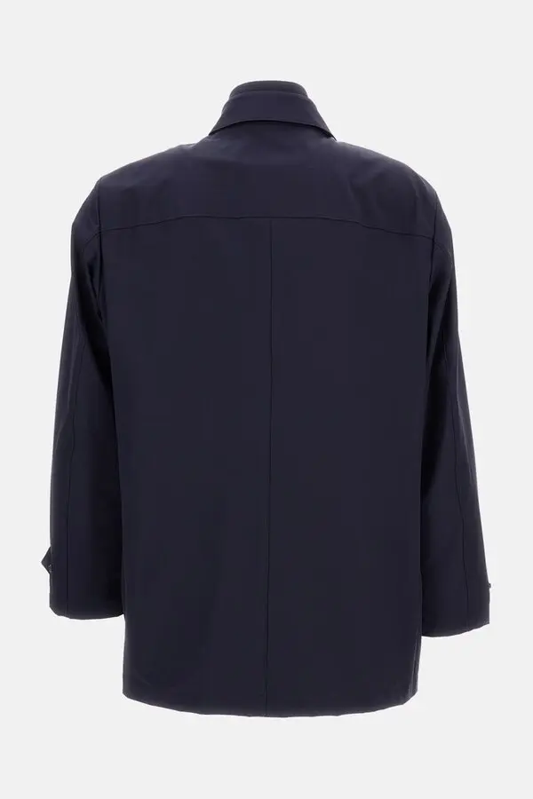 FAY Morning Coat In Jersey Stretch