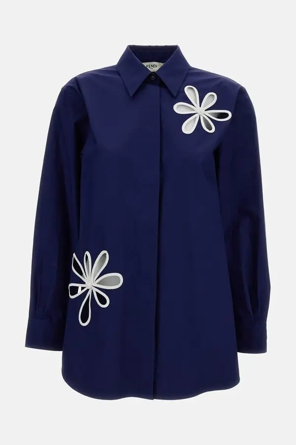 Fendi Popeline Shirt - Multicolor