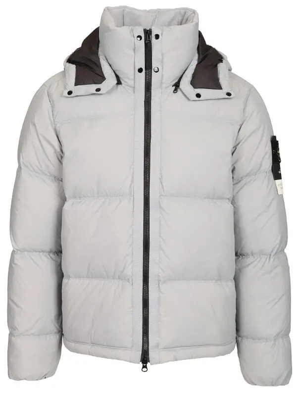 Stone Island 6.6 Ripstop Nylon Cordura Down Jacket - Gray