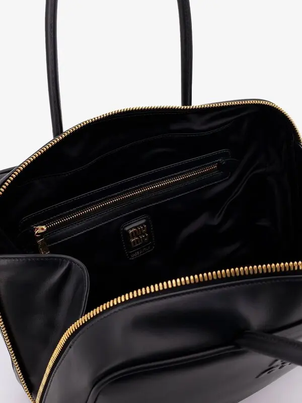 Miu Miu Arcadie Softy Leather Handbag - Multicolor