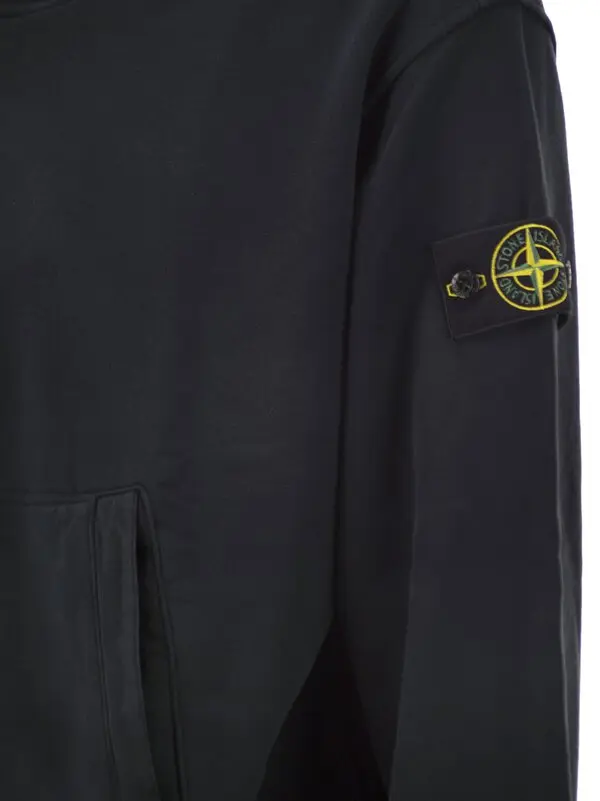 Stone Island Oversized Hoodie With Raglan Sleeves