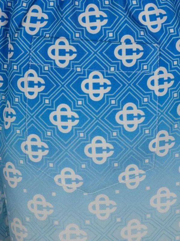 Casablanca Diamond Monogram Shorts