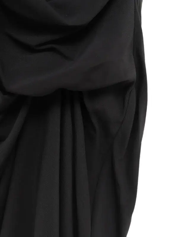 Rick Owens Long Draped Cady Dress